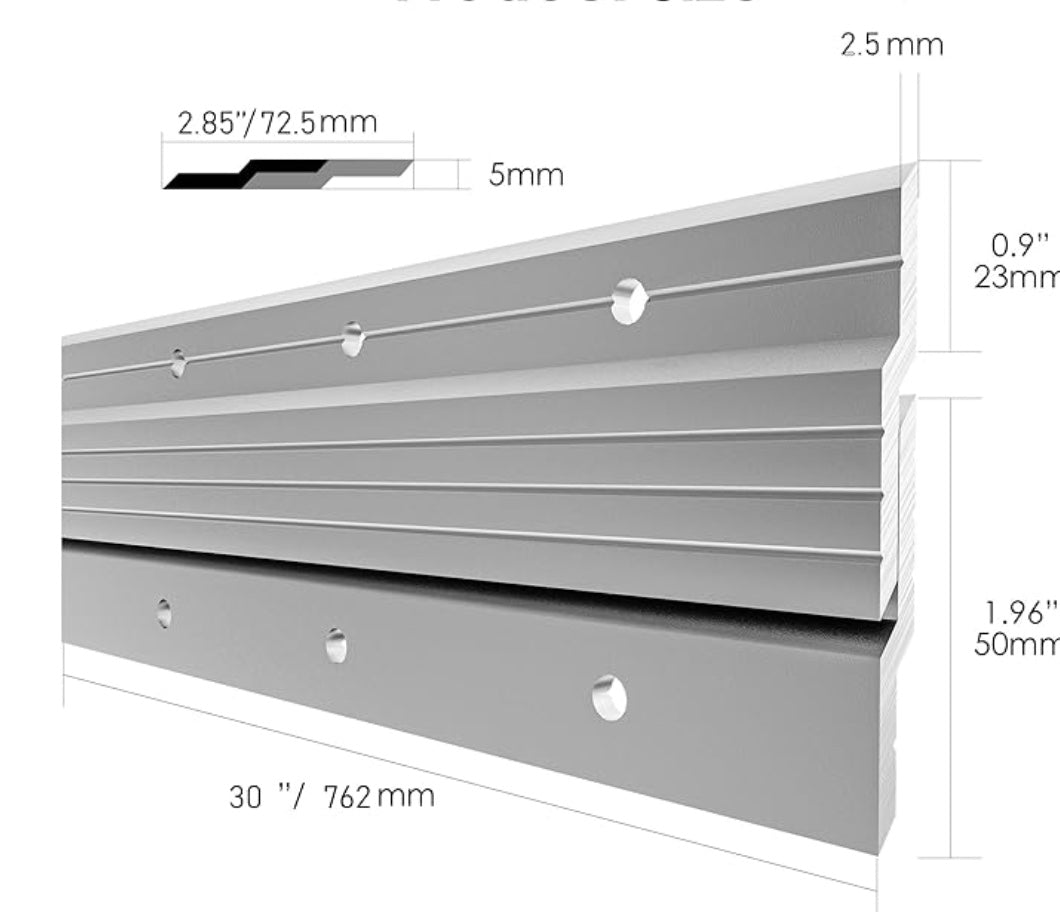 Aluminum French Cleat | Rectangle ClimaCase