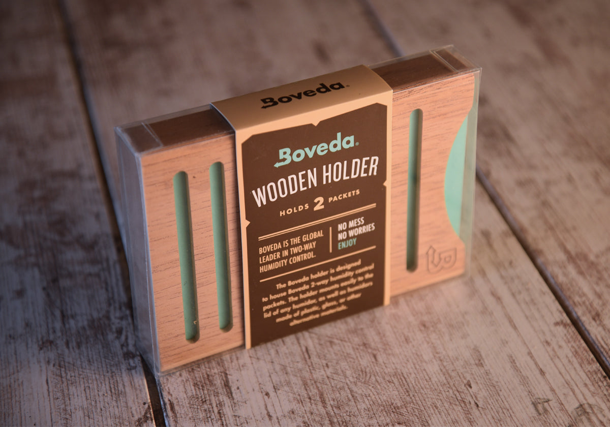 Boveda 2 Packet Holder | Cedar - Acoustic Remedy Cases
